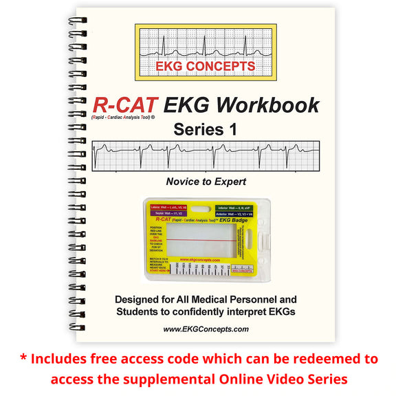 R-CAT EKG Workbook - #3500 – EKG Concepts LLC